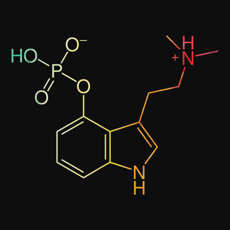 Psilocybin Molecule Chemical Structure Magic Mushroom Drugs Crop Top By ...