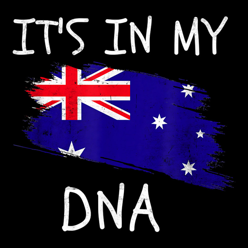 Australia Flag It's In My Dna Patriotic Australian T Shirt Metal Print ...