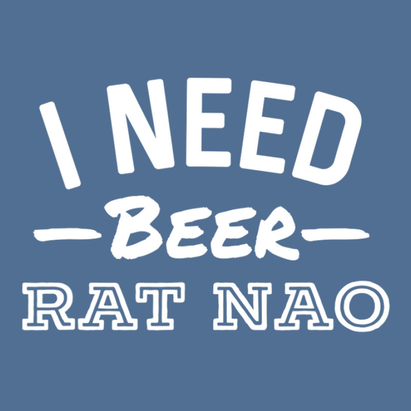 I Need Beer Rat Nao Funny Alcohol Bar Crawl Ladies Denim Jacket By ...