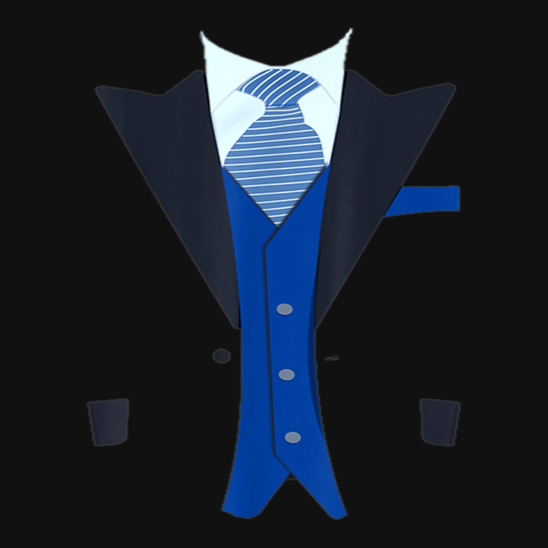 Funny Faux Fake Tuxedo Suit Top With Vest And Tie Full Set Car Mats By ...