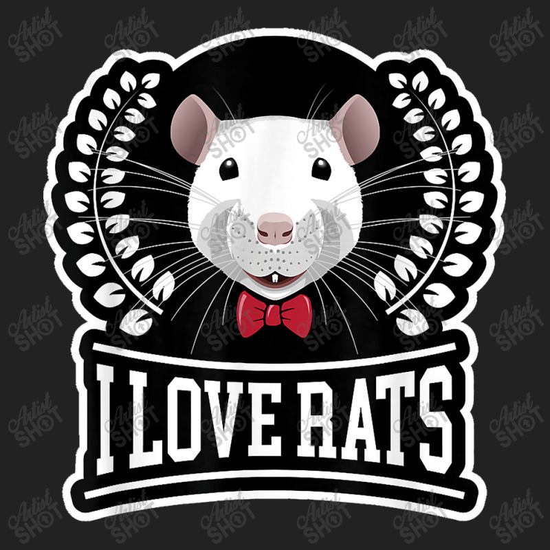 I Love Rats Pet Rat Or Mouse As A Cute Pet Mice And Rats Backpack By ...