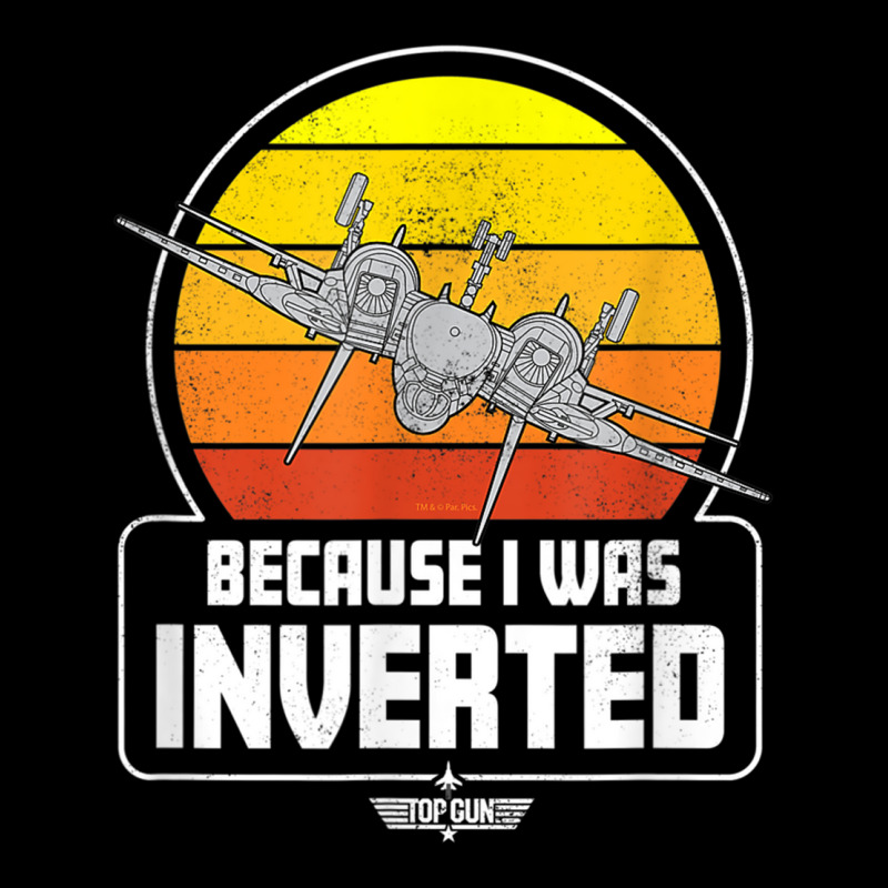 Top Gun Because I Was Inverted T Shirt Metal Print Vertical By Jessen ...