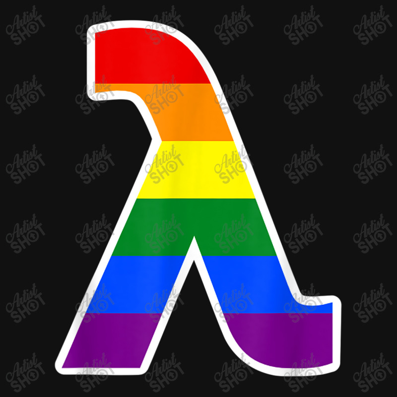 Lgbt Rainbow Lambda Lesbian Gay Rights Ally Metal Print Vertical By Aliciaimperis - Artistshot