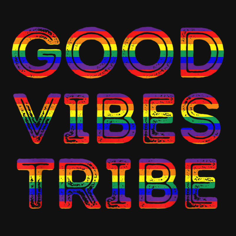 Good Vibes Tribe Summer Rainbow Happy Hippie Bohemian Sunny Metal Print ...