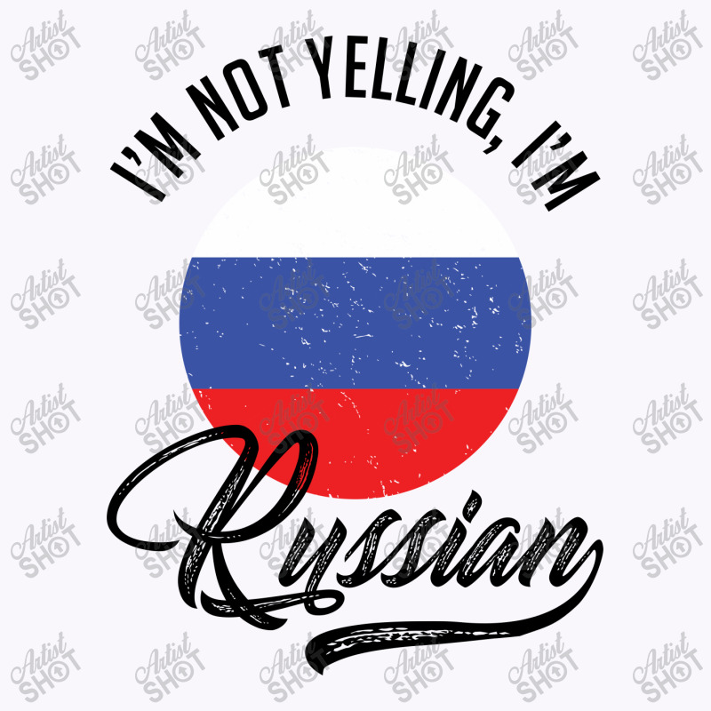 Custom Russian Tank Top By Ale Ceconello - Artistshot