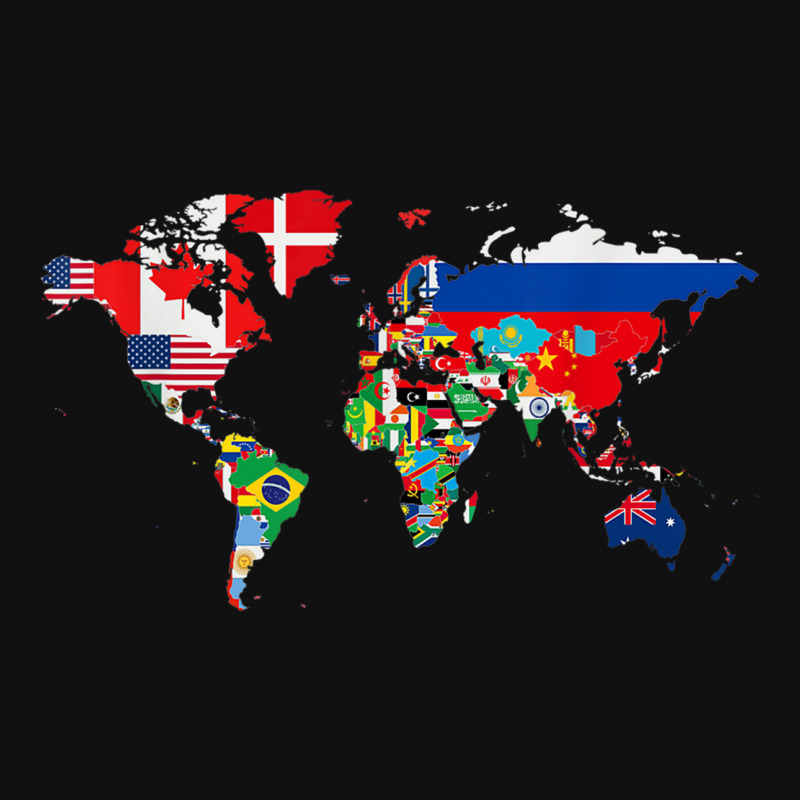 International World Flags Flags World Map For Kids Iphone 13 Case By ...