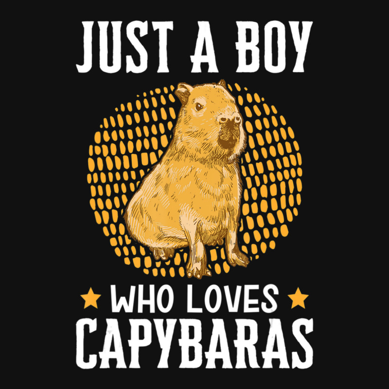 Boy Who Loves Capybaras South American Capybara Shield Patch By Min08 - Artistshot