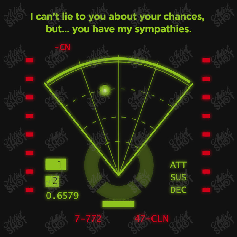 Alien Motion Tracker I Cant Lie About Your Chances Rear Car Mat By Rios ...