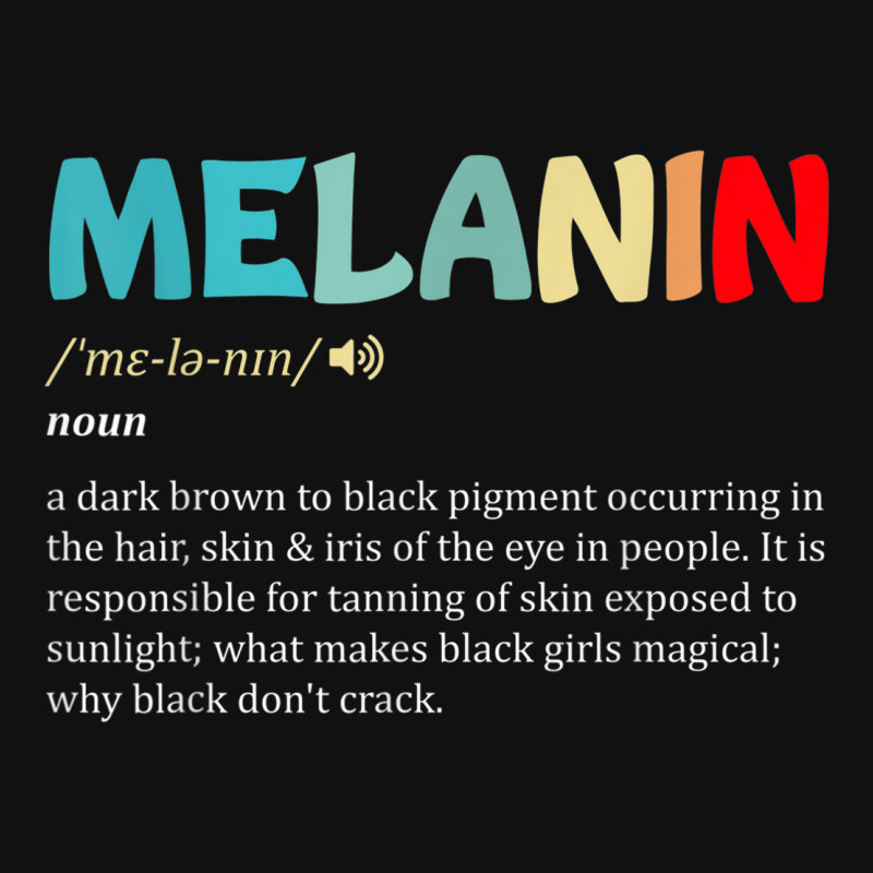 Custom Melanin Defined Melanin Definition African American Pride _002 ...