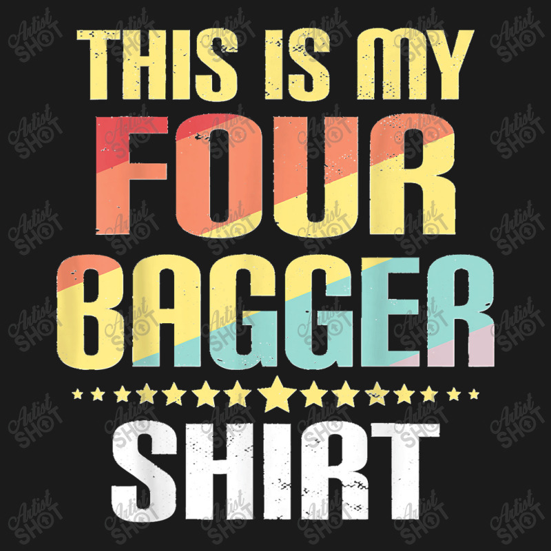 Funny Cornhole Bean Bag Toss This Is My Four Bagger Full-length Apron ...