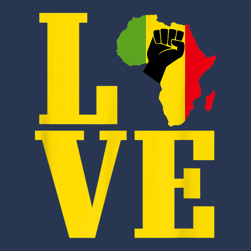 Africa Black Power Raised Fist On Africa Map Rasta Colors Men Denim ...