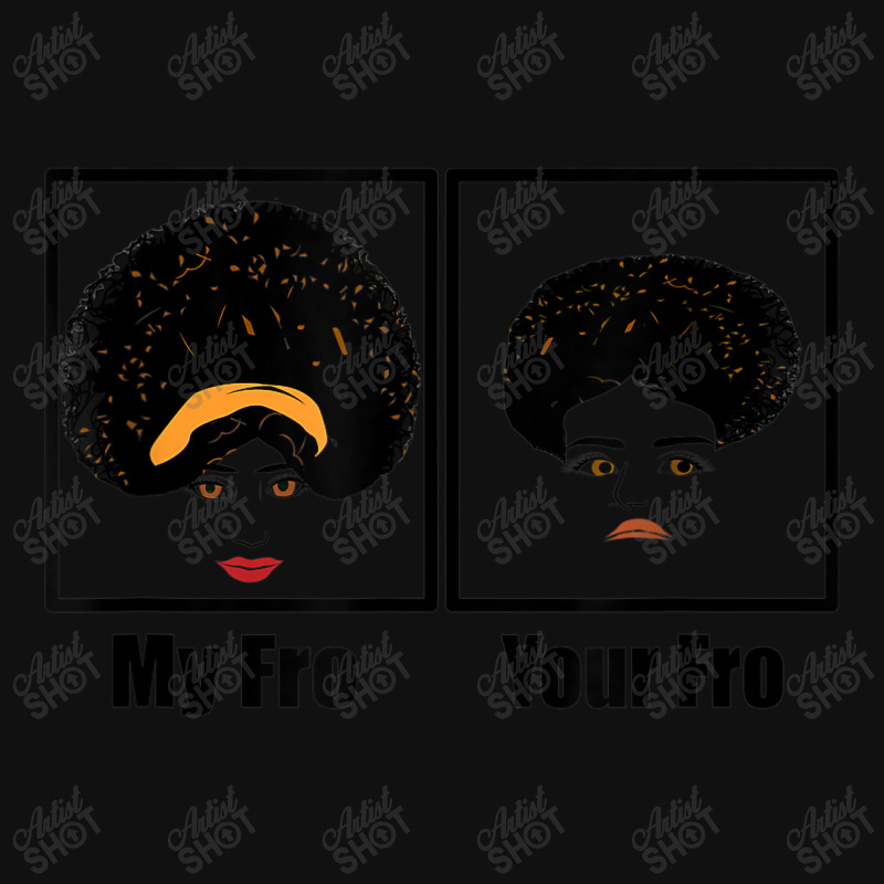Custom Funny Afro Hair My Fro Your Fro Atv License Plate By Kyleeorge ...