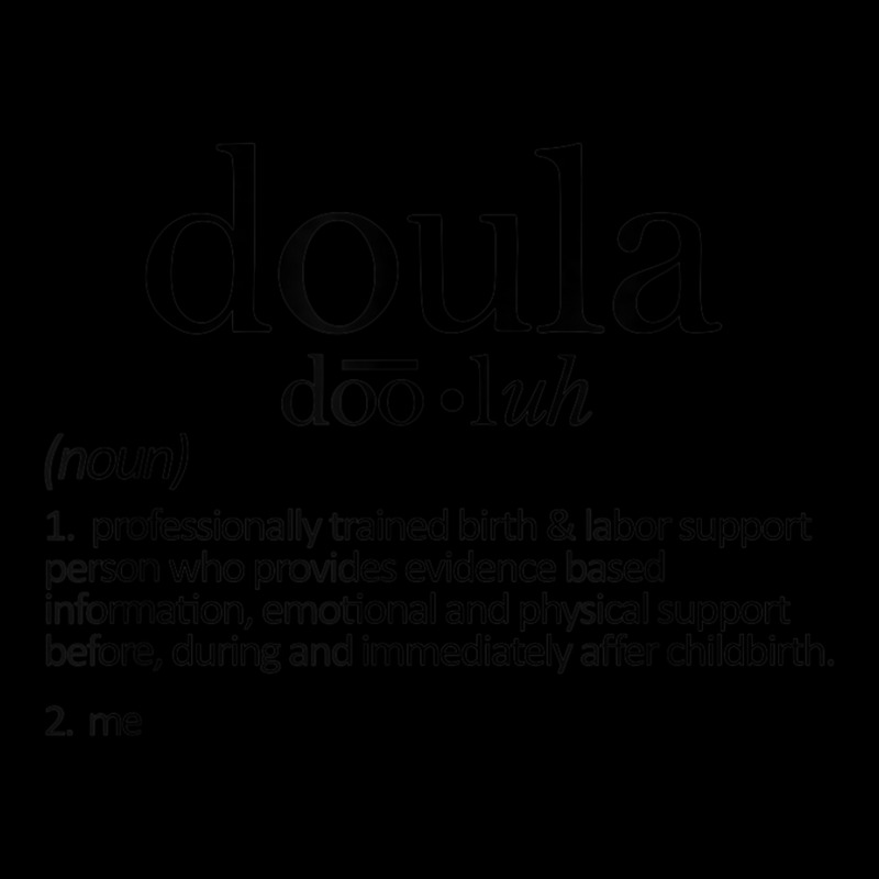 Doula Definition Job Pride Birth Worker Midwife Baby Catcher 11 Legging ...