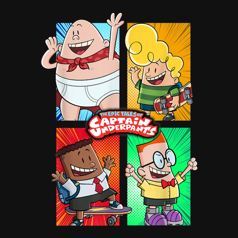 Captain Underpants The First Epic Movie 4 Square Friends Adjustable ...