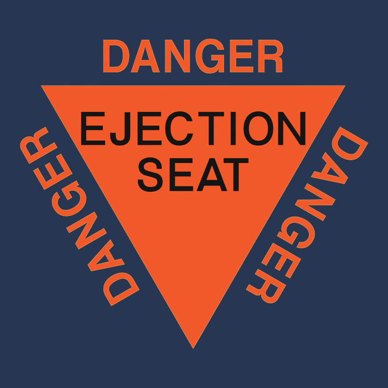 Orange Warning Sign Danger Danger Ejection Seat Usaf Martin Baker Stic ...