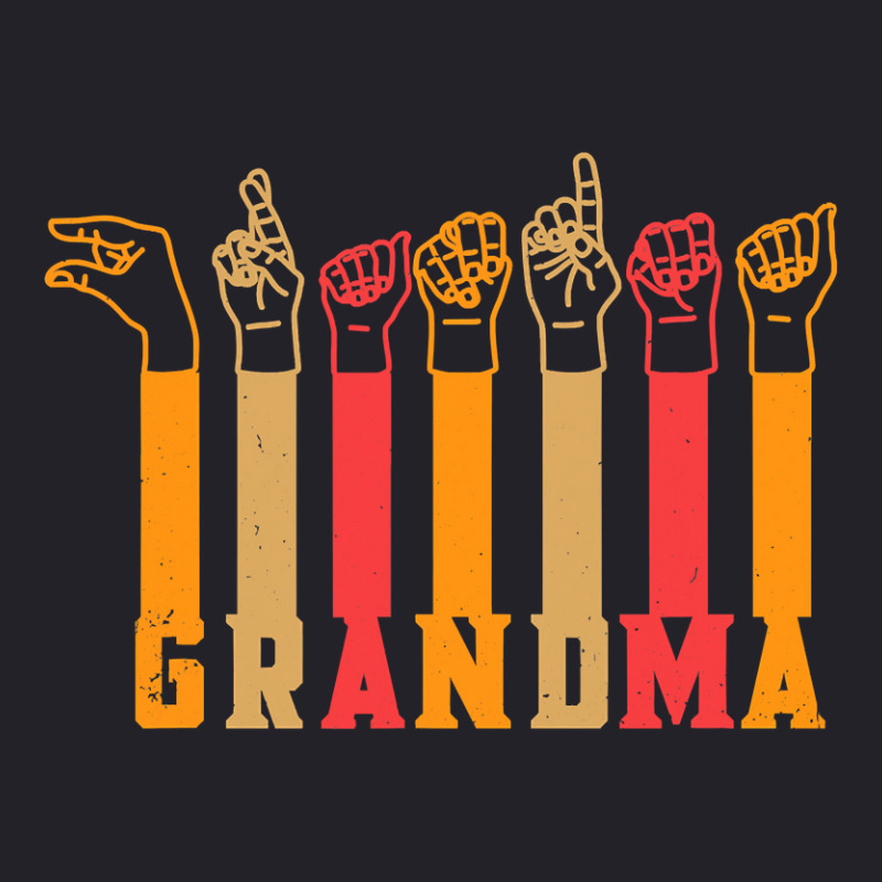 Asl Grandma American Sign Language Grandmother Mothers Day Unisex ...