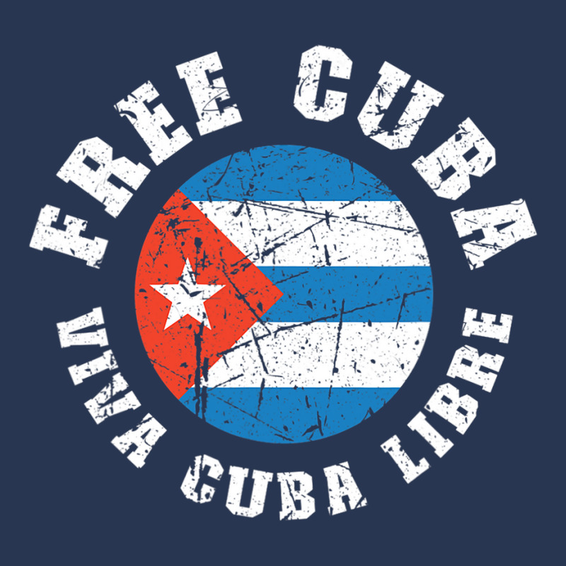 Free Cuba Viva Cuba Libre Profreedom Movement Gift Men Denim Jacket By ...