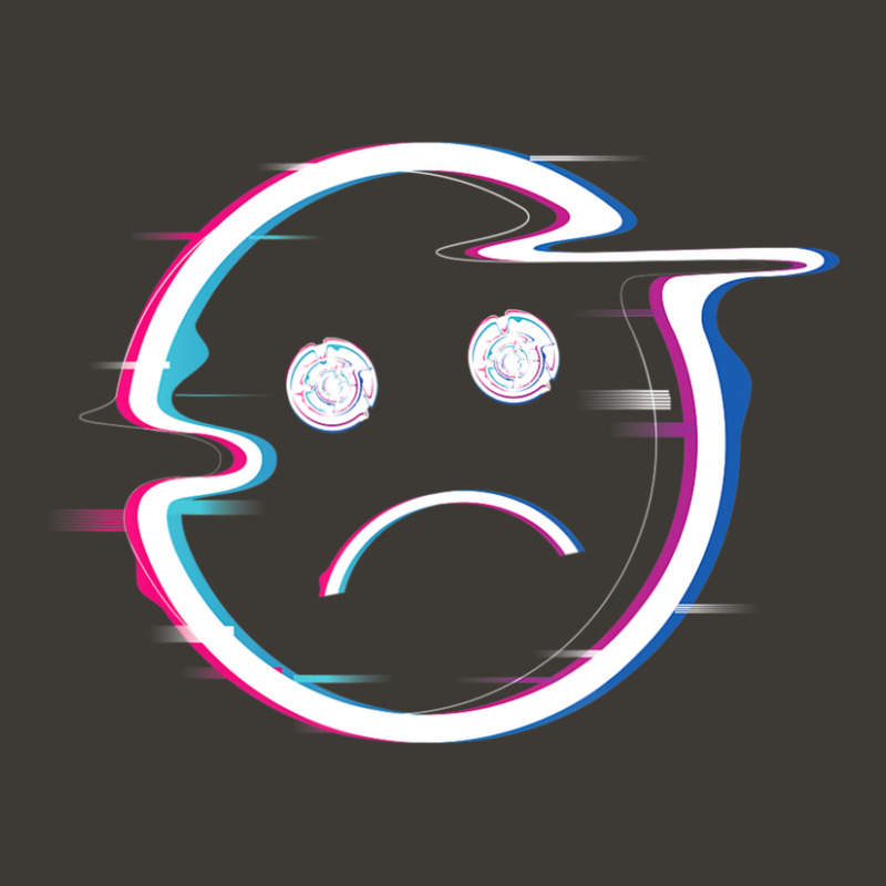 Limited Edition Sad Boi Pink Aesthetic Vaporwave Sadboi Sad Face Glitc Bucket Hat By Pannell ...