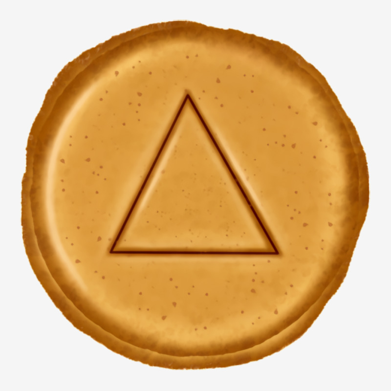 Squid Biscuit Game Sugar Cookie Triangle Series Korea Metal Print ...