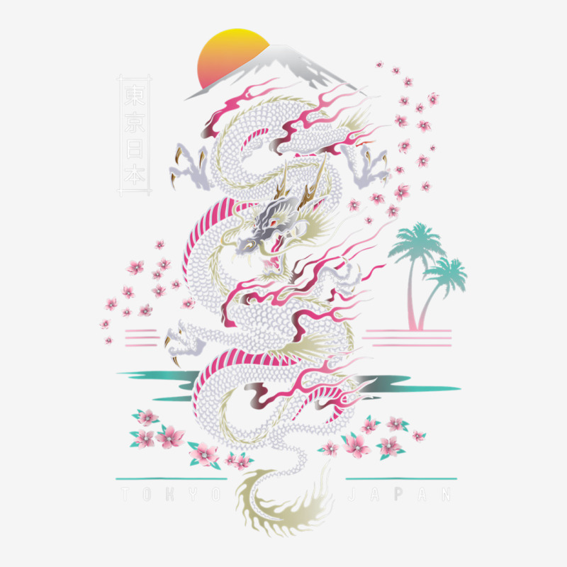 Japanese Tokyo Dragon Asian Inspired Neon Retro 80’s Style Front Car ...