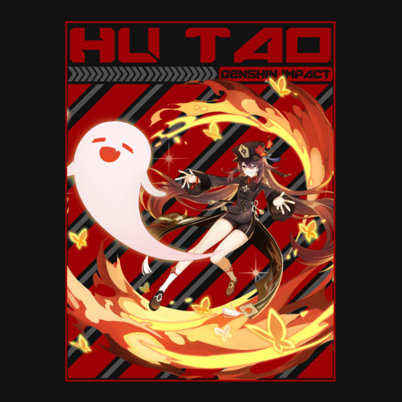 Genshin Impact Hu Tao Wish Crew Socks By Orvillebudiao - Artistshot