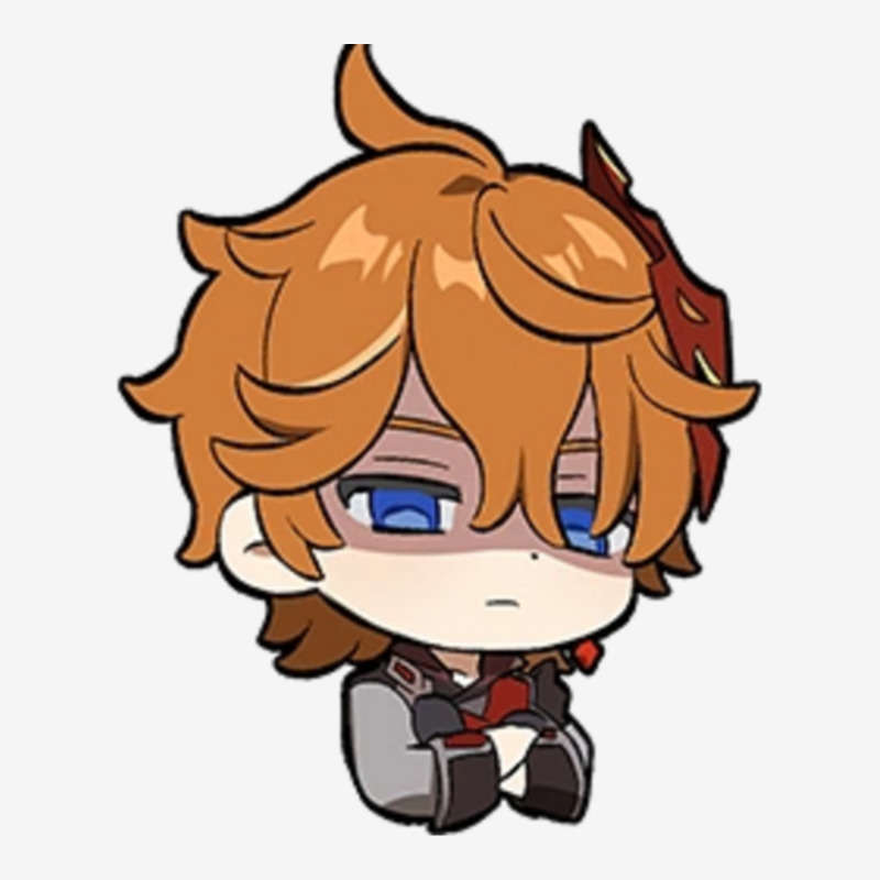 Custom Genshin Impact Childe Chat Emote Chibi 1 Camper Cup By Jemmalyna ...