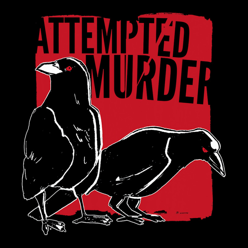 Attempted Murder Funny Pun Joke Crow Raven Legging By Daniyaonan9 ...