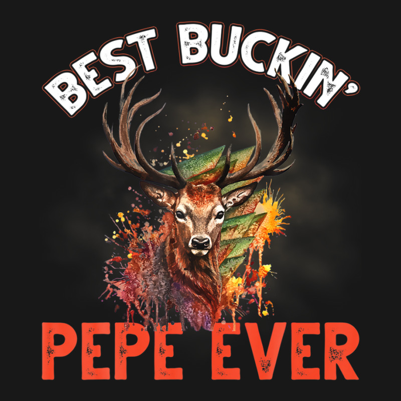 Mens Best Buckin Pepe Ever Shirt Hunter Deer Buck Stag Father Flannel
