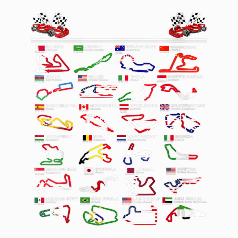 Womens Formula Racing Open Wheel Race Car Fan World Circuits V Neck T ...