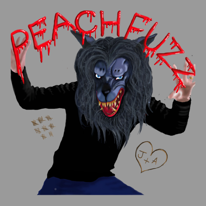 Creep Hq Peachfuzz Werewolf Mask Pose Weekender Totes By Dogoijzeru ...