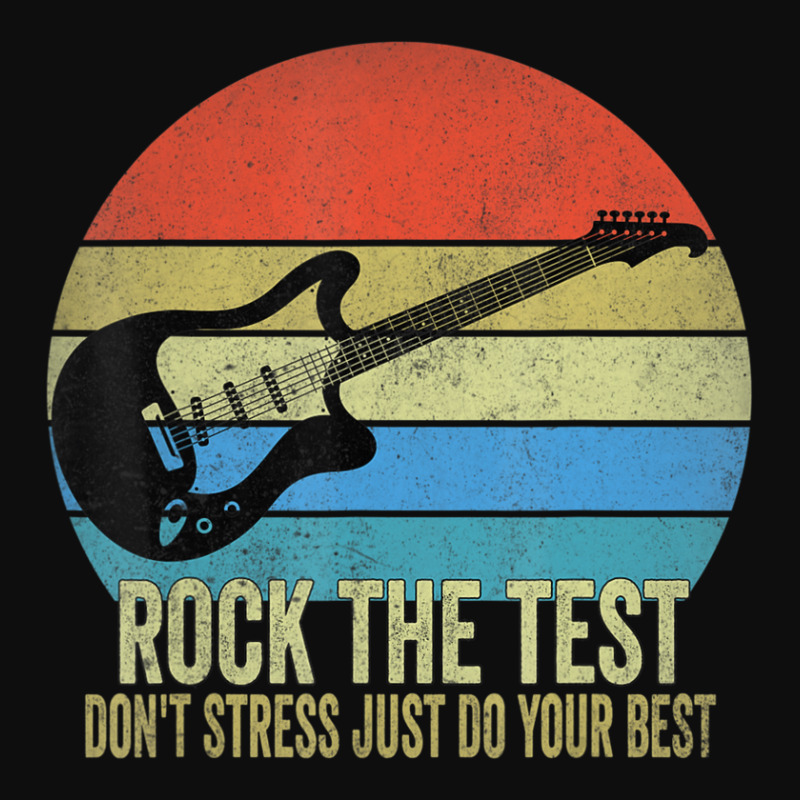 Hot Trend Rock The Test Dont Stress Test Day Funny Testing Day Teacher ...