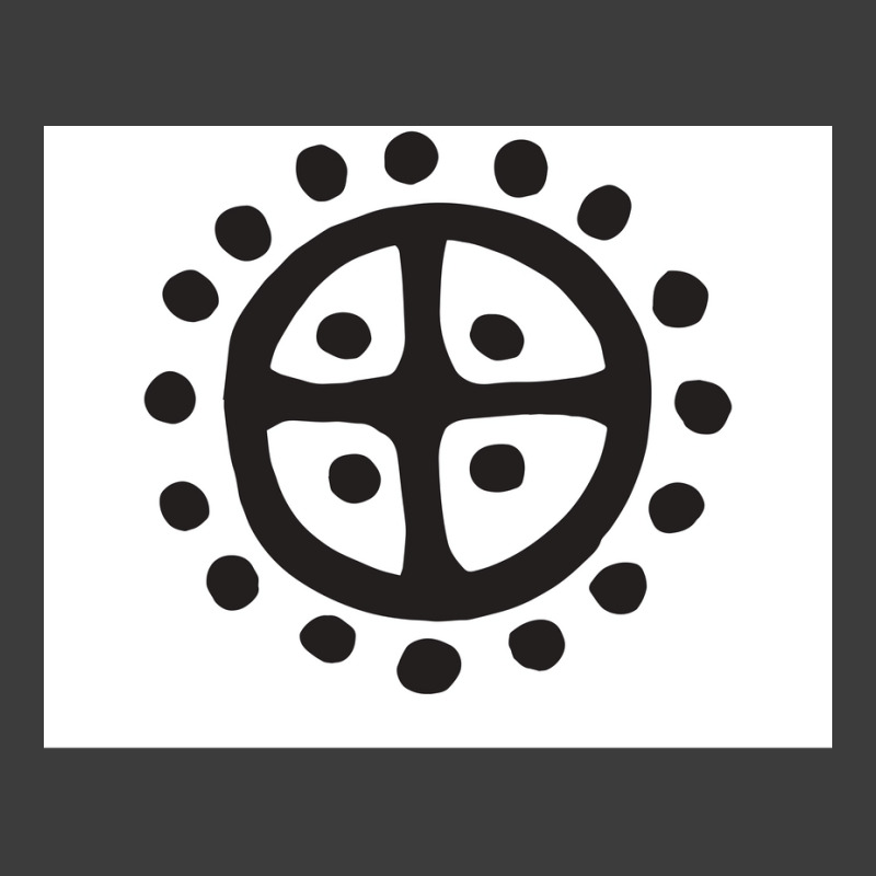 Nordic Sun Wheelprehistoric Pagan Solar Cross Witchcraft Nostalgia St ...