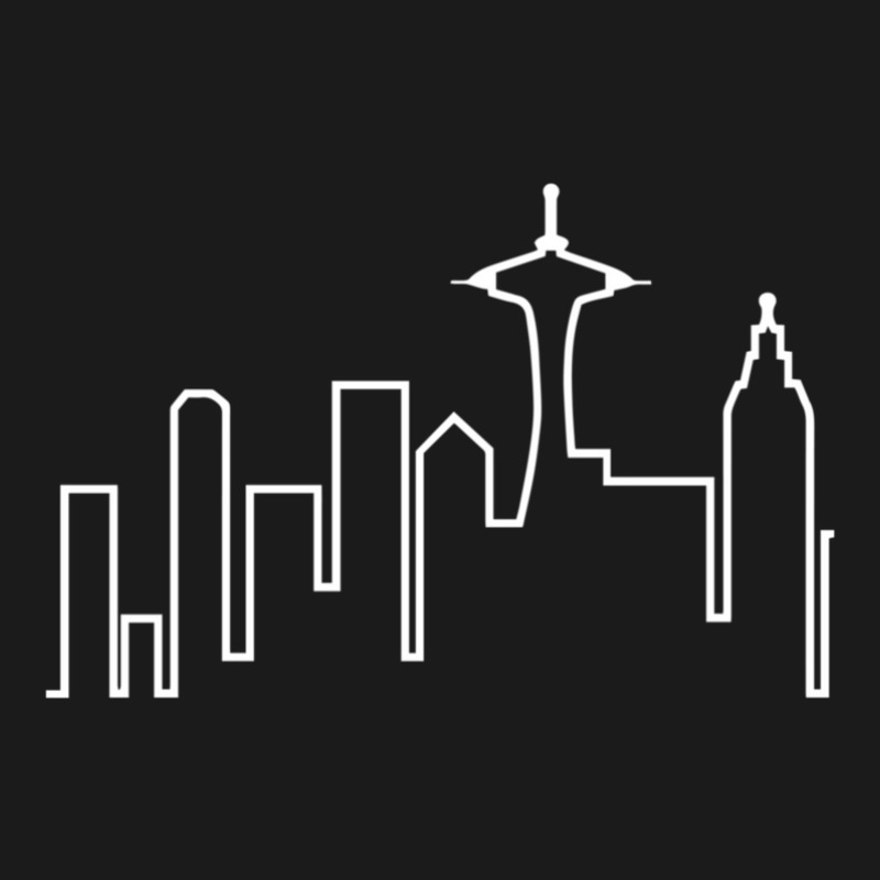 Seattle Skyline (frasier) Full-length Apron By Evanwaynecofer - Artistshot
