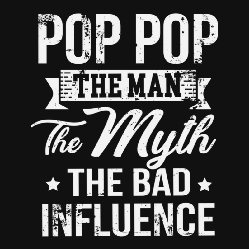 Pop Pop The Bad Influence Funny Gift Weekender Totes By Eligwhiteiii ...