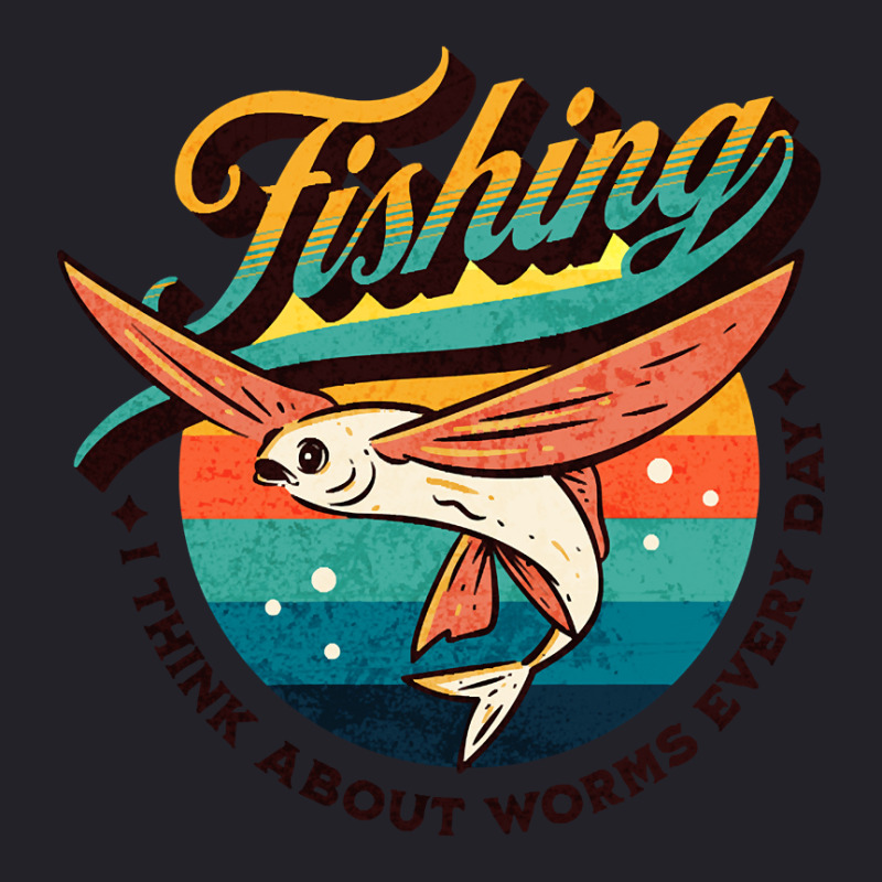 I Think About Worms Every Day, Fish Lovers-ipxea Unisex Sherpa-lined ...