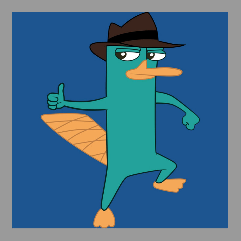 Perry The Platypus From Phineas And Ferb Poster Stars Metal Print ...