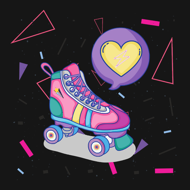 Pop Art Roller Skates Nostalgic Retro 80s, 90's, Vintage Gift Active ...