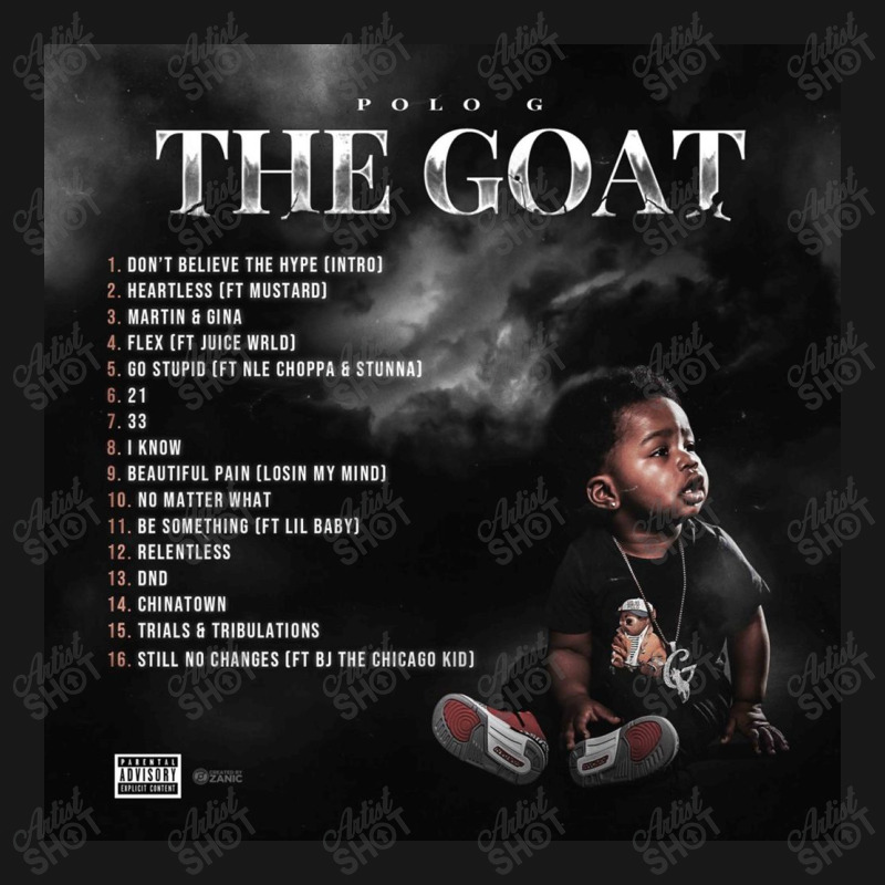 Polo G Album Cover Flannel Shirt By Noehoeger - Artistshot