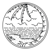 Custom Beach Line Sticker By Quilimo - Artistshot