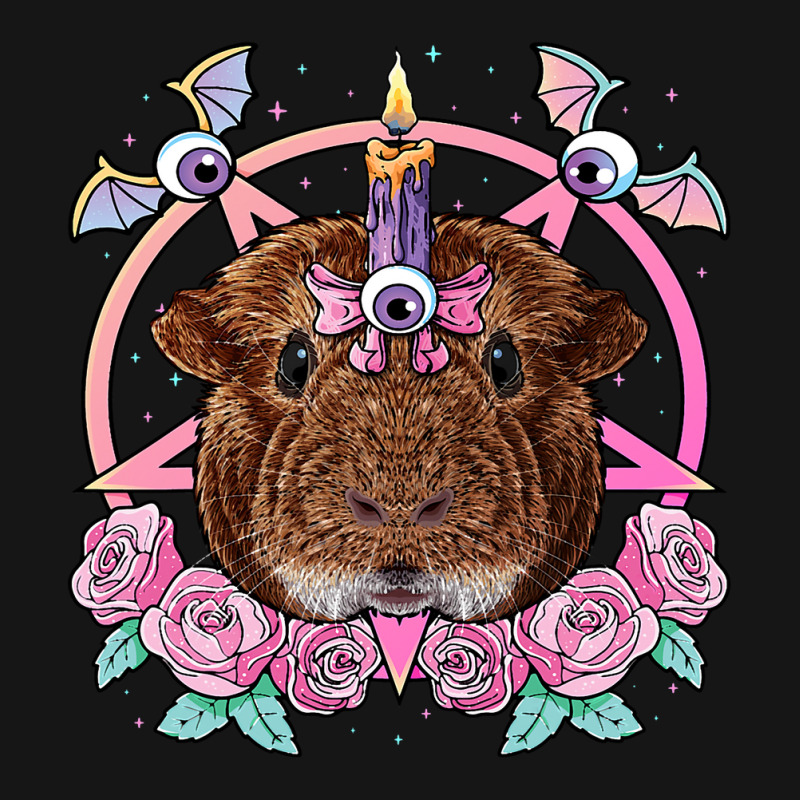 Pastel Goth Guinea Pig Pagan Creepy Menhera Guinea Pig Active Duffel By ...