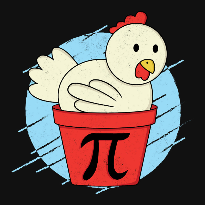 Hot Trend Chicken Pot Pi Funny Math Pi Day Metal Print Vertical By ...