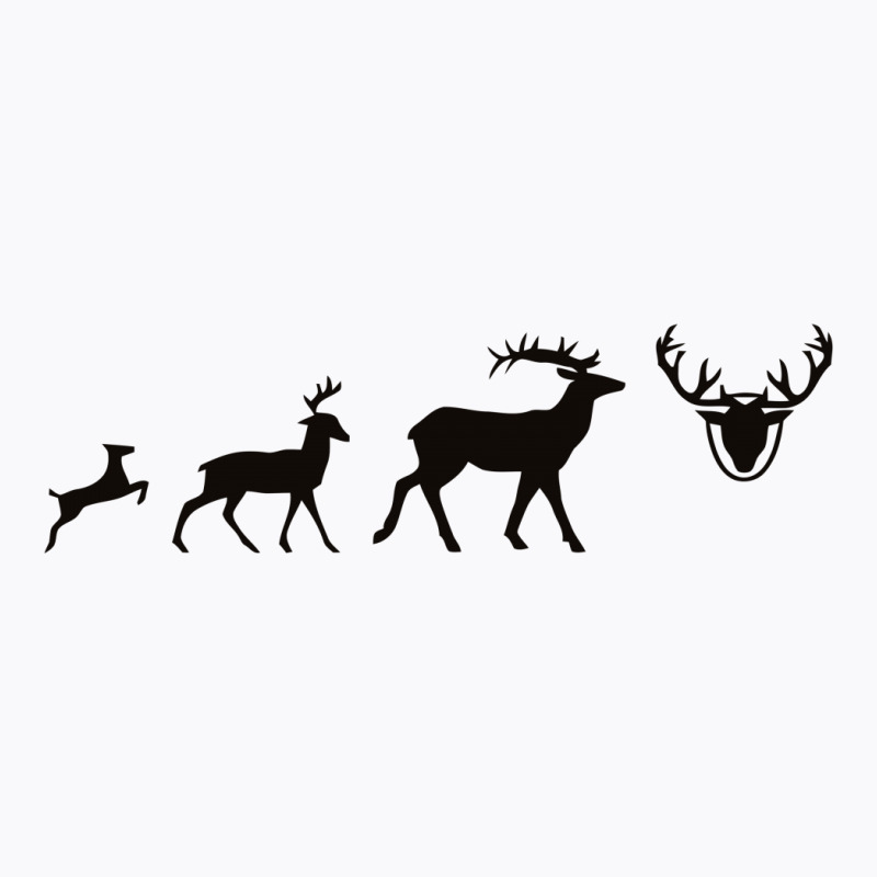 Custom Evolution Of Deer To Antlers Funny T-shirt By Tompa Shirt ...