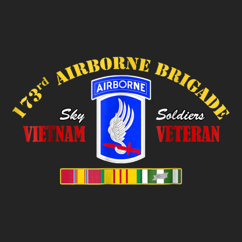 173rd Airborne Brigade Vietnam Veteran Shirt Sky Soldier Tee 3/4 Sleeve Shirt By Johncreasy ...