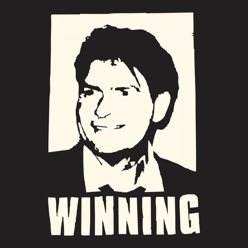 Charlie Sheen Winning Official T-shirt By Cuser388 - Artistshot