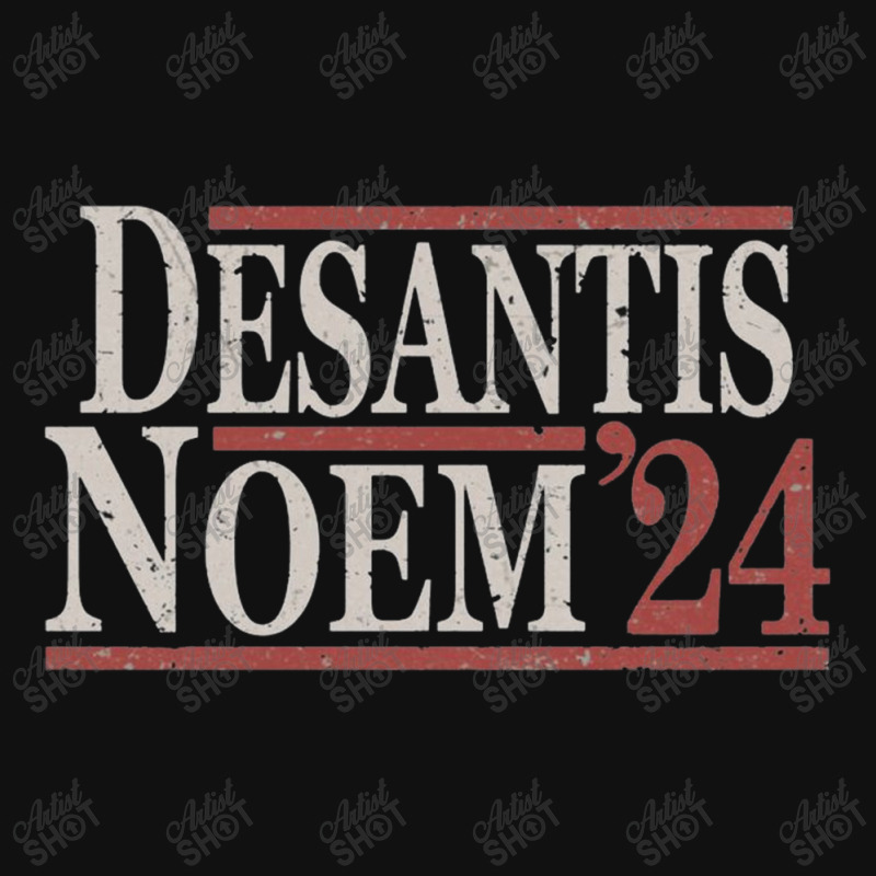 Distressed Ron Desantis Kristi Noem 2024 Socks By Salma55 - Artistshot