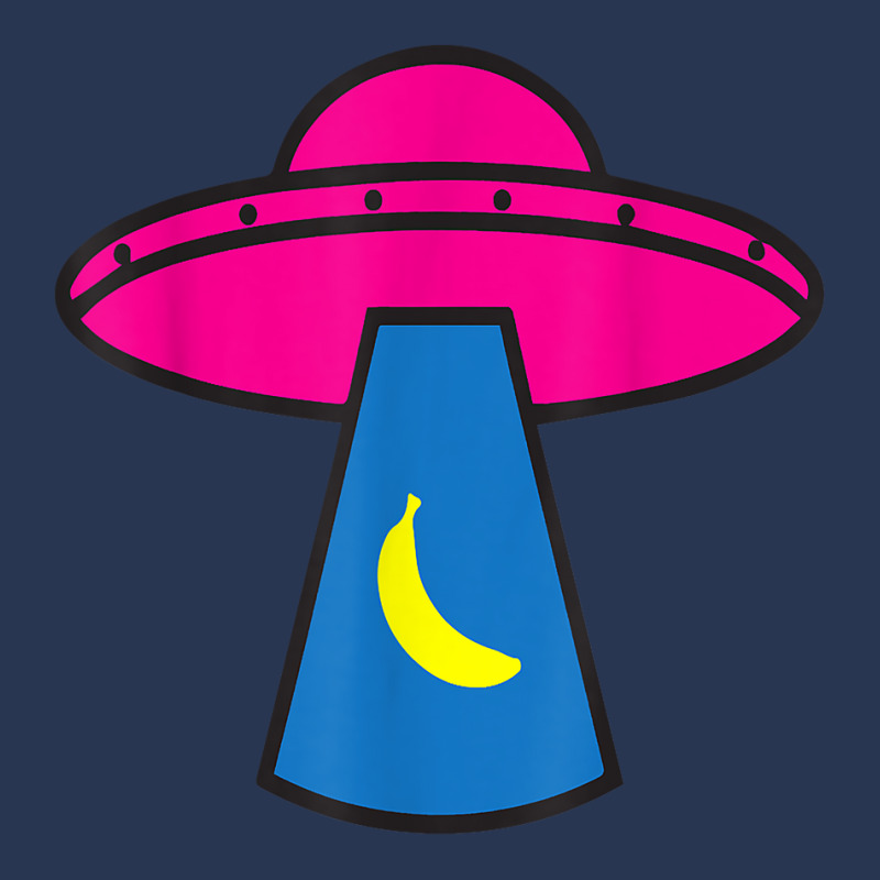 Custom Funny Ufo Ovni Abduction Of A Banana Flying Saucer Beam T Shirt ...