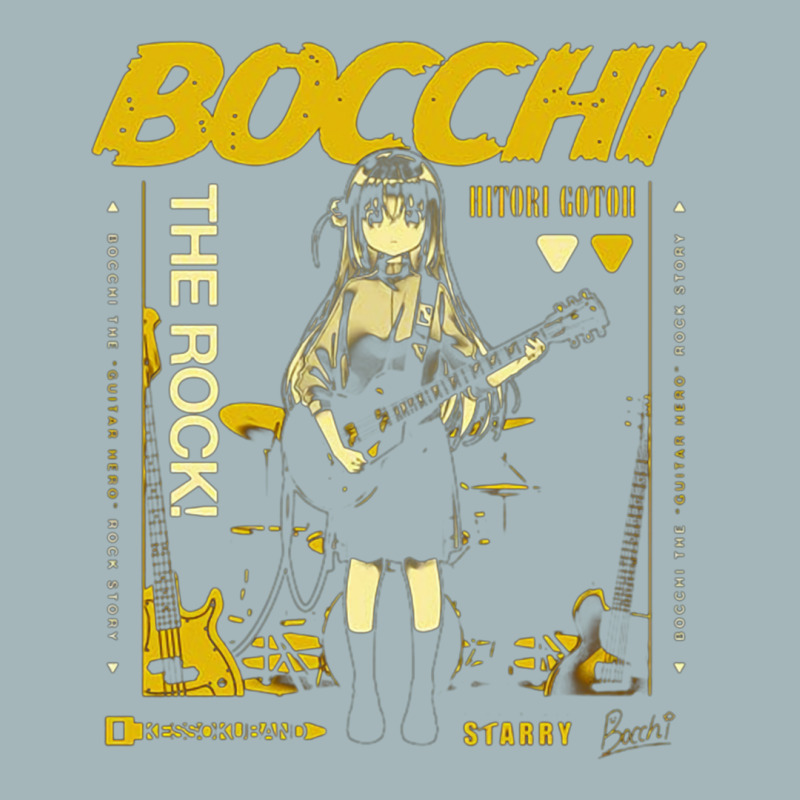 Bocchi The Rock Funny Anime 1 Unisex Sherpa-lined Denim Jacket By ...