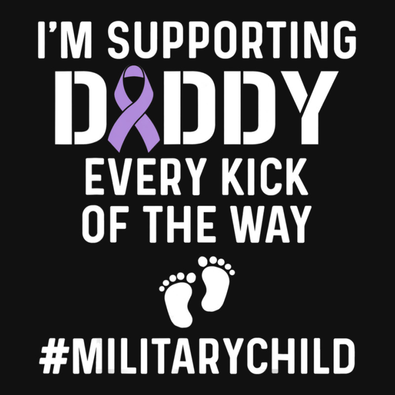 Limited Edition Military Child Month Purple Up Support Dad Pride Shield ...