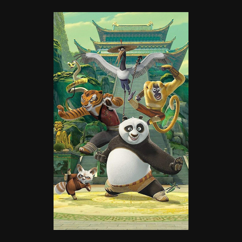 Kung Fu Panda Original License Plate By Loraineseria - Artistshot