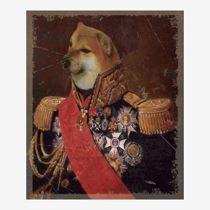 King Cheems Cheems Doge Meme Pullover Hoodie Oval Patch By Wiltoban ...